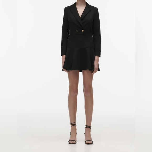 Zara | Pants & Jumpsuits | Nwt Zara Buttoned Blazer Jumpsuit | Poshmark